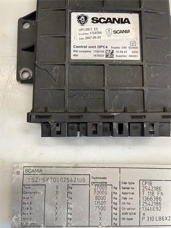 Scania OPC4 ECU 1754704 | Lastbilbasen