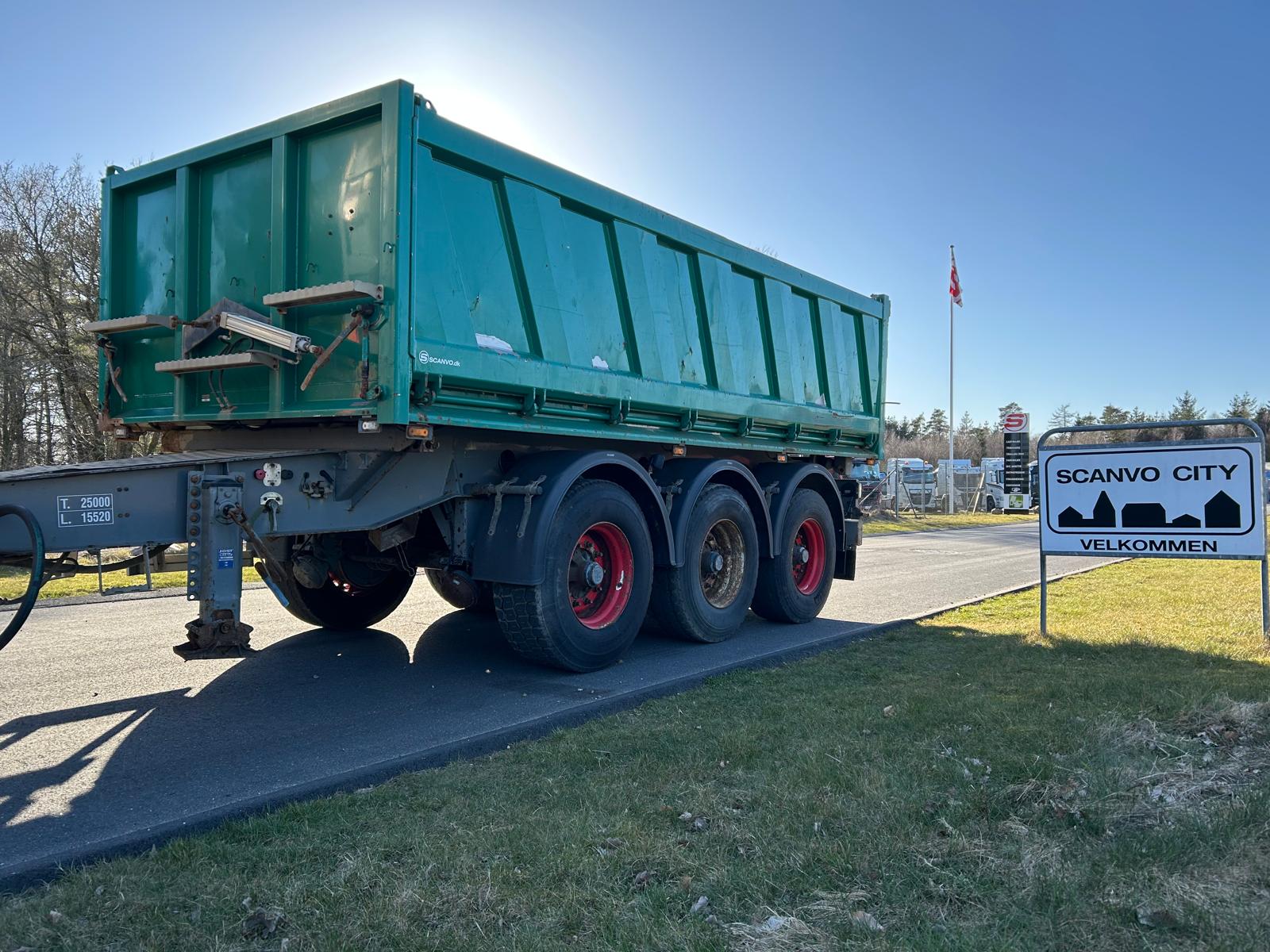 HK Tipper K25T - 15m3 stål kasse aut bagsmæk | Lastbilbasen