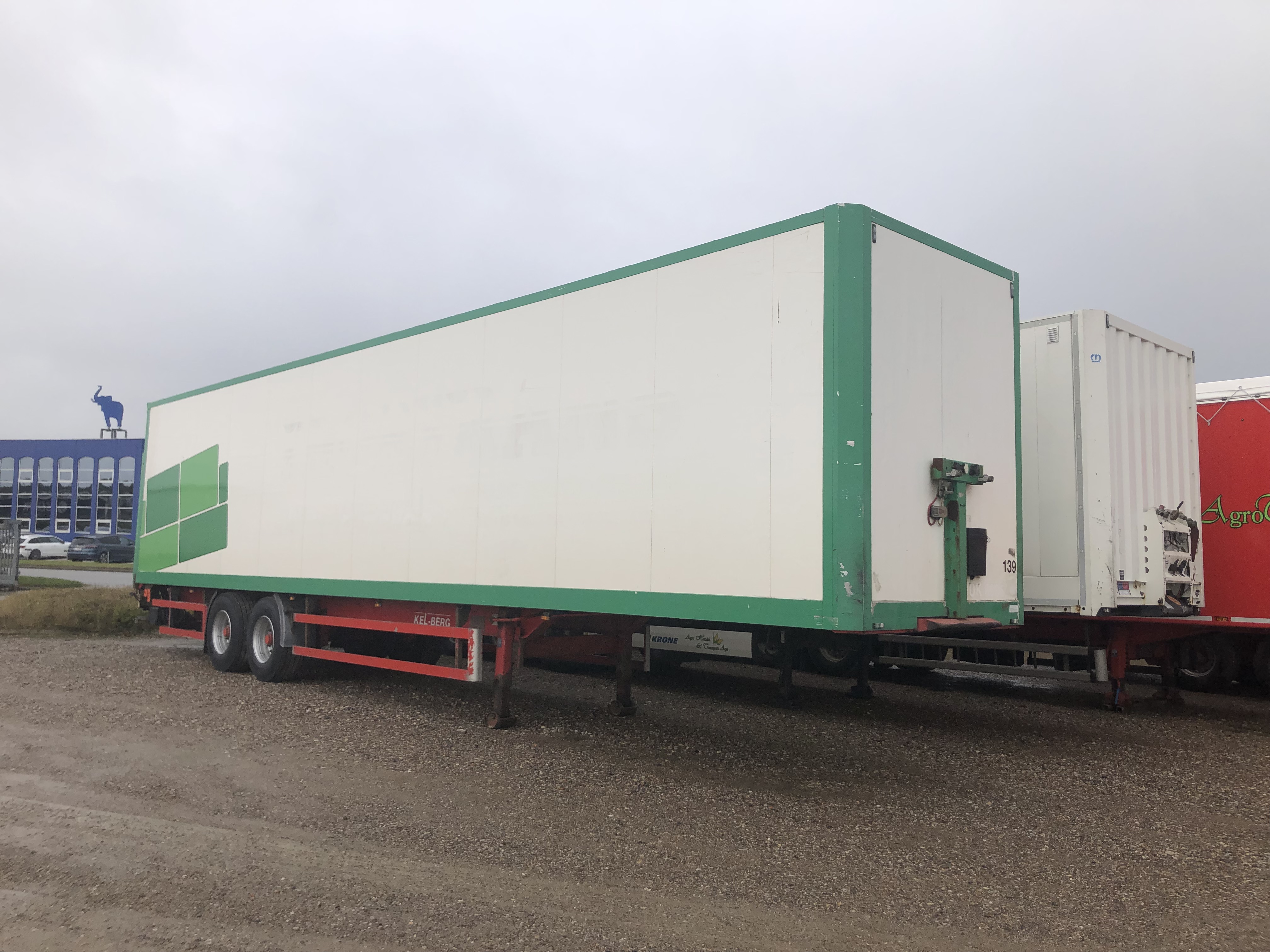Kel-Berg Boks trailer | Lastbilbasen