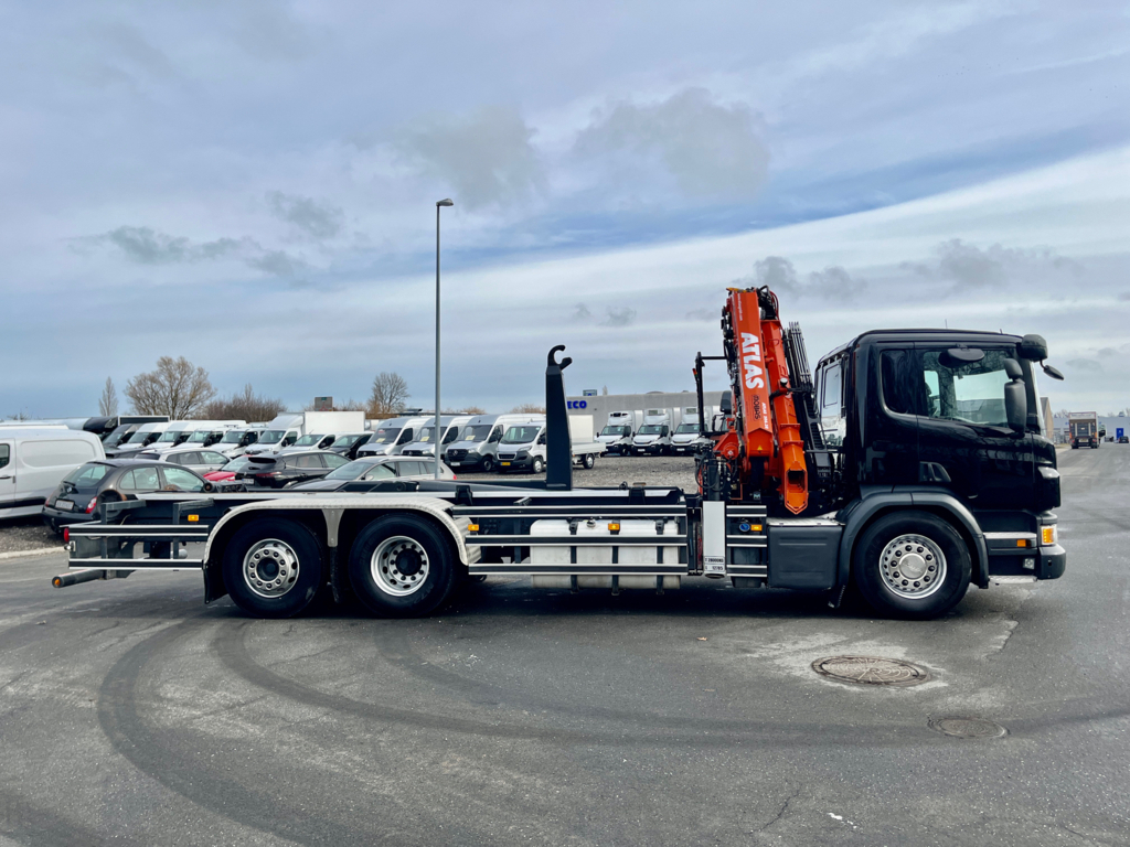 Scania P360 VDL Kroghejs med Atlas 206.3E kran | Lastbilbasen