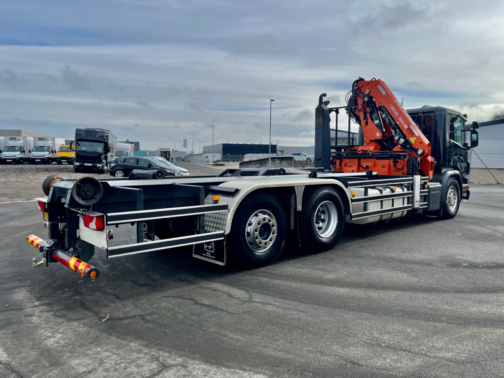 Scania P360 VDL Kroghejs med Atlas 206.3E kran | Lastbilbasen