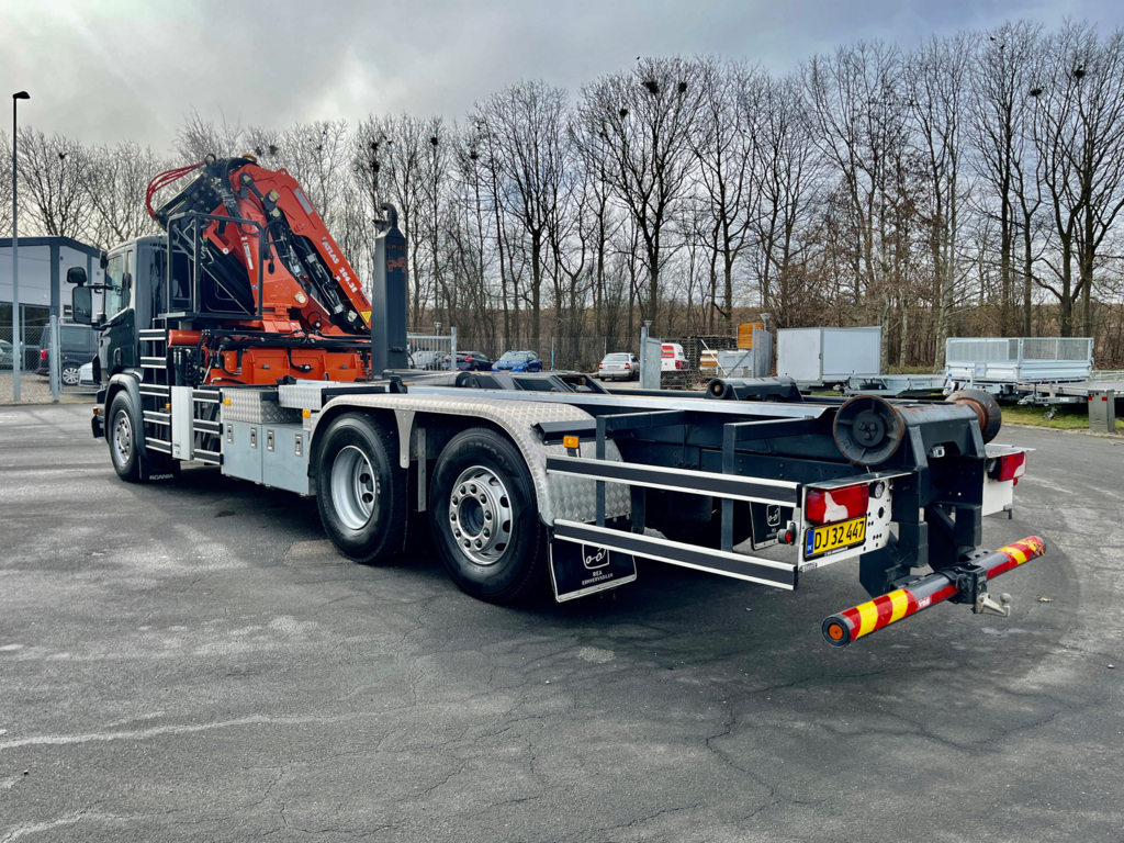 Scania P360 VDL Kroghejs med Atlas 206.3E kran | Lastbilbasen