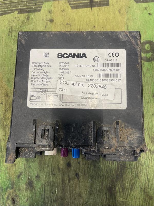 Scania ECU RTC 2203846 | Lastbilbasen